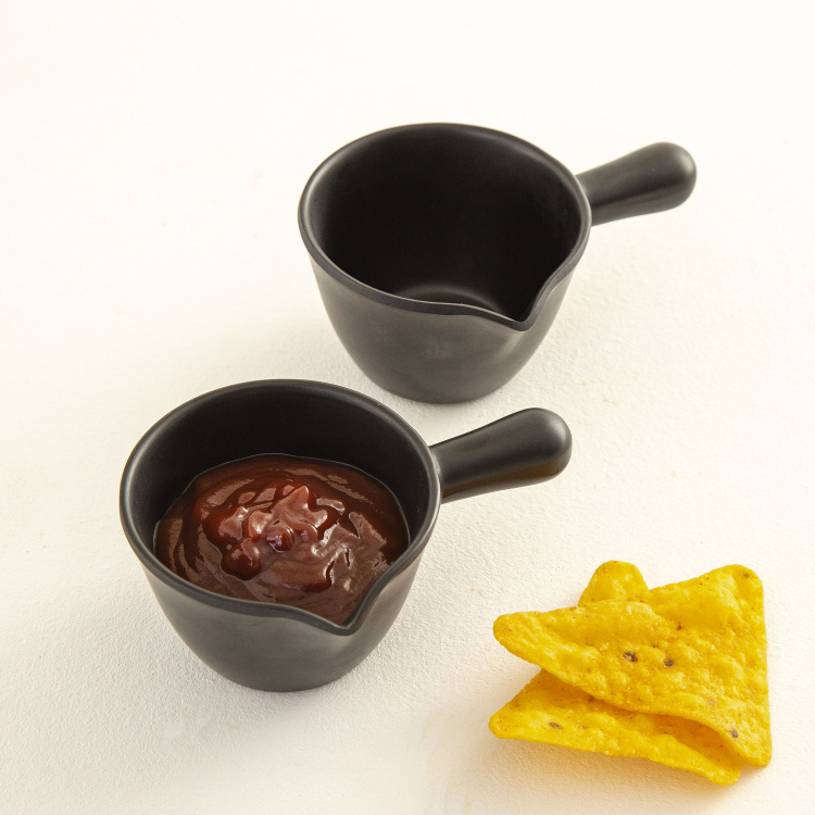 Buy Silvano Solid Sets - Melamine - 10.2 x 4.6 cm -Black -Non ...