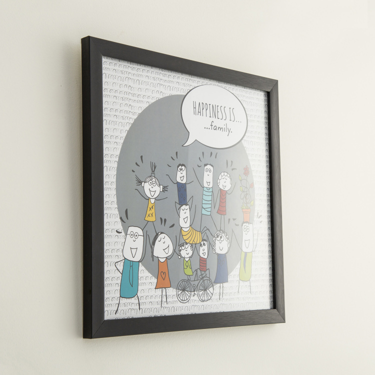 Buy Happiness Family Picture Frame - 35 x 35 cm from Home Centre at ...