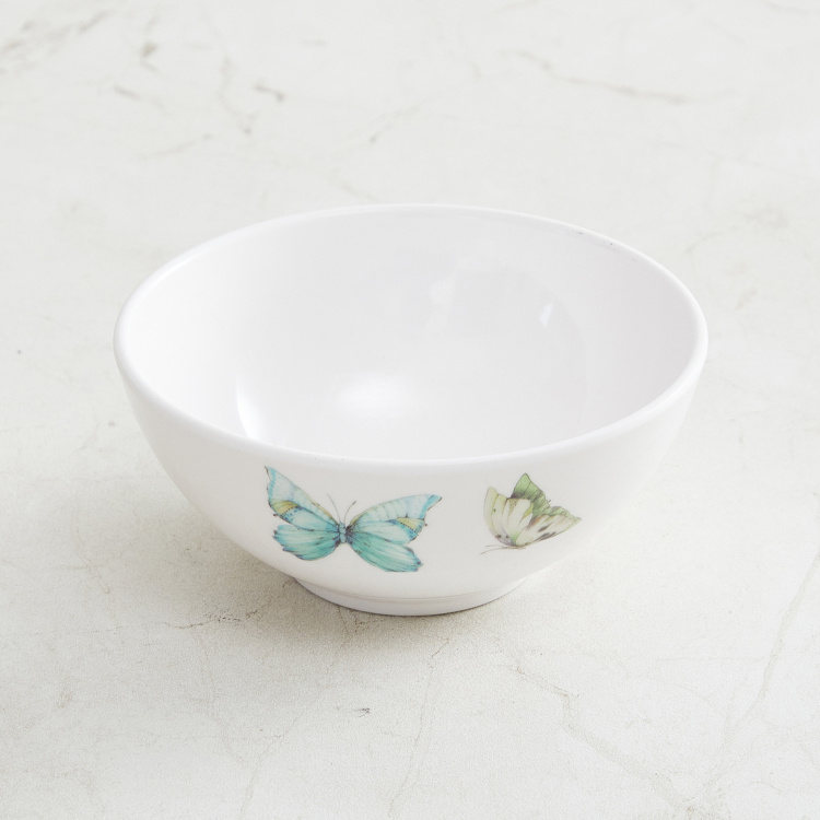 Buy Mandarin Printed Curry Bowls - Melamine - Non-Microwavable - White ...